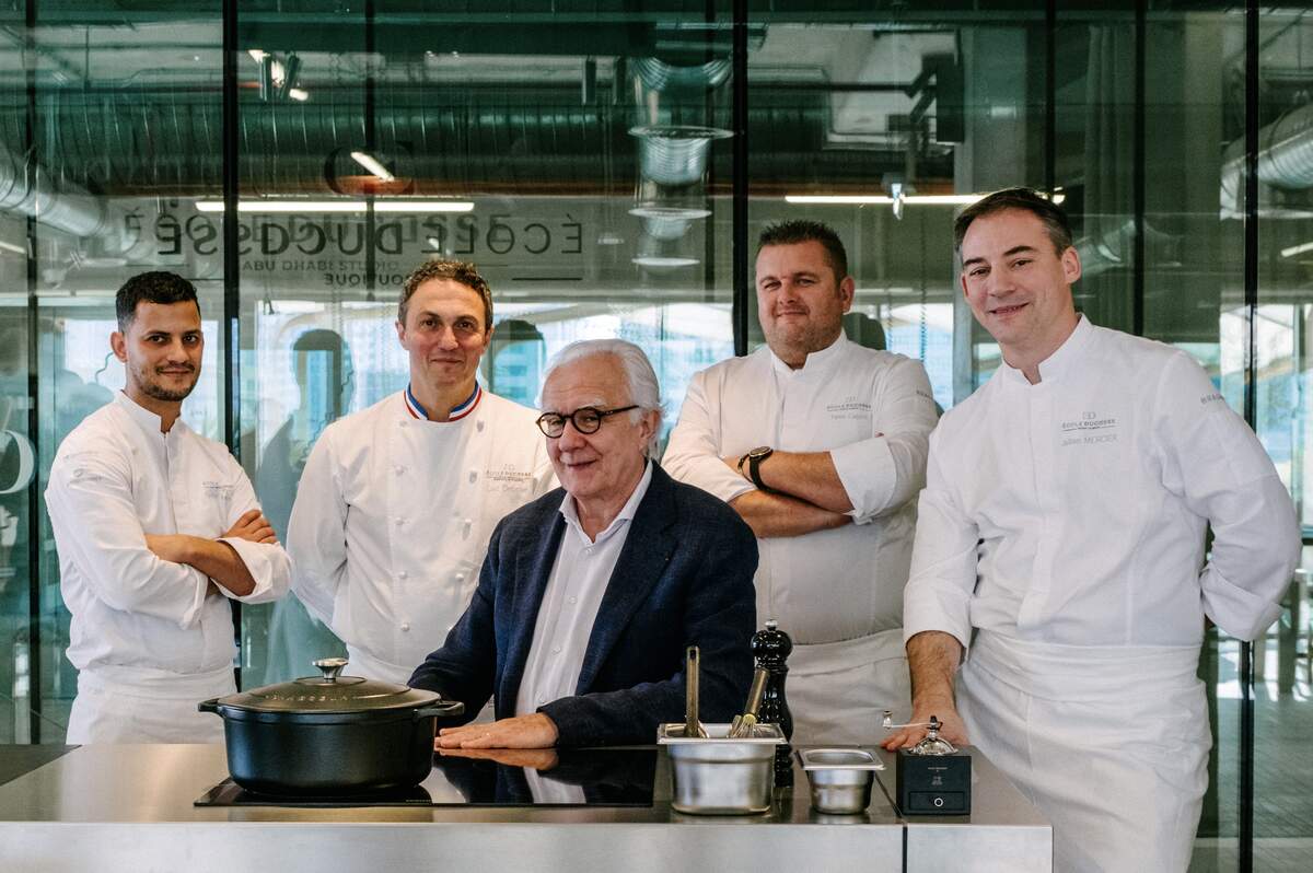 Alain Ducasse, Chef & École Ducasse founder, Inaugurates École Ducasse ...
